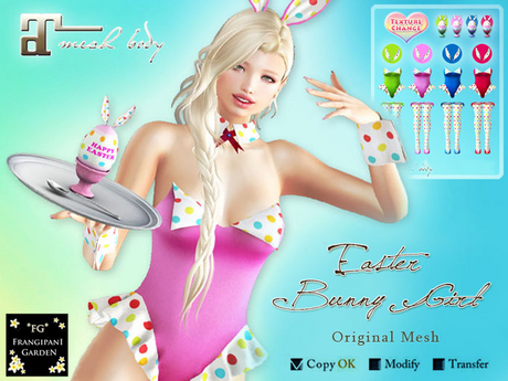Second Life Marketplace - *FG* Easter Bunny Girl
